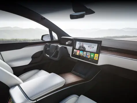 Tesla model x new design store